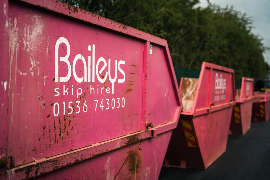 What Size Is A Medium Skip? | Bailey's Skip Hire